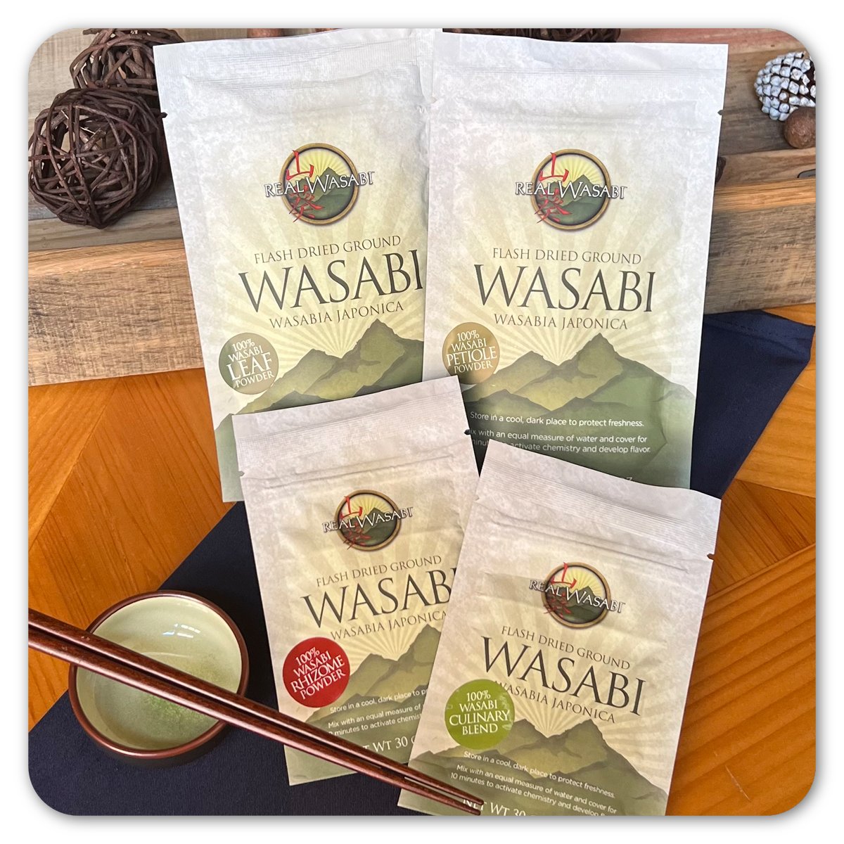 Wasabi Powder | Genuine Wasabi Powder | Real Wasabi – Real Wasabi, USA