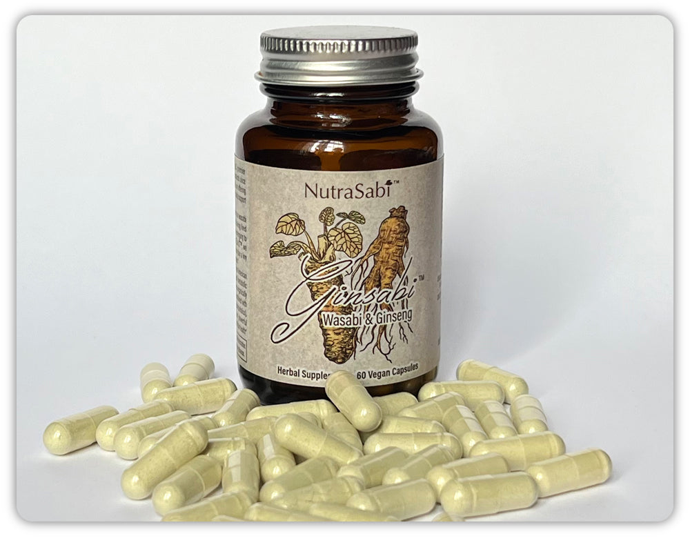 NutraSabi Supplements | Vegan Capsules | Pure Wasabi – Real Wasabi, USA