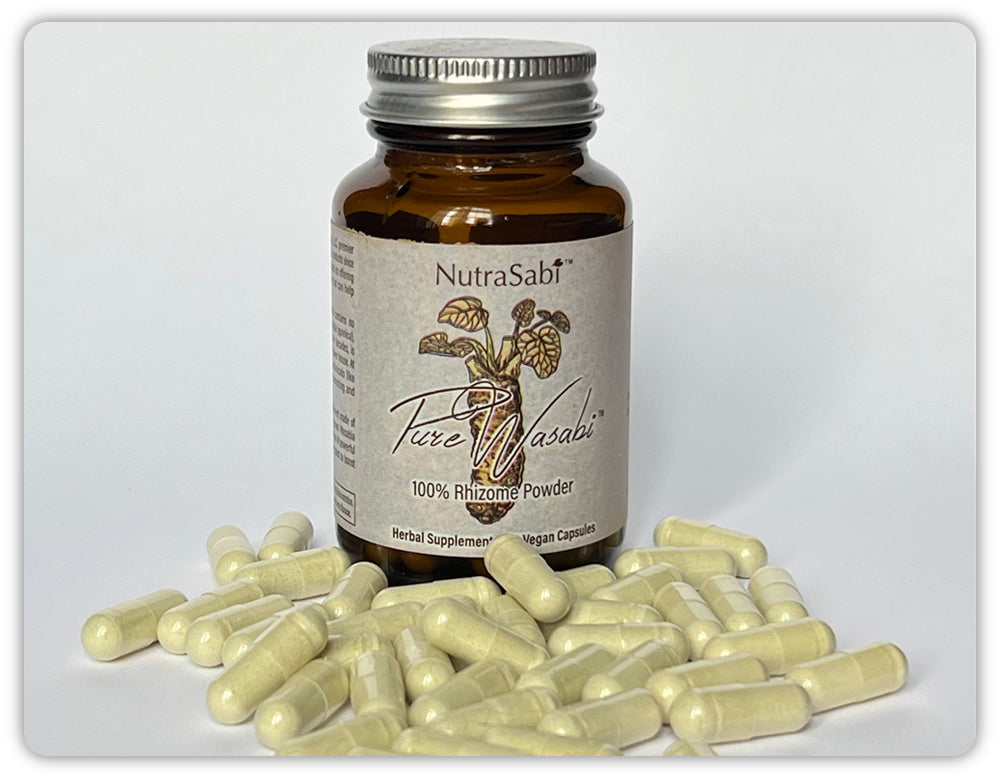NutraSabi Supplements | Vegan Capsules | Pure Wasabi – Real Wasabi, USA