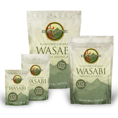 Fresh Real Wasabi Rhizomes | Authentic Wasabia japonica Roots