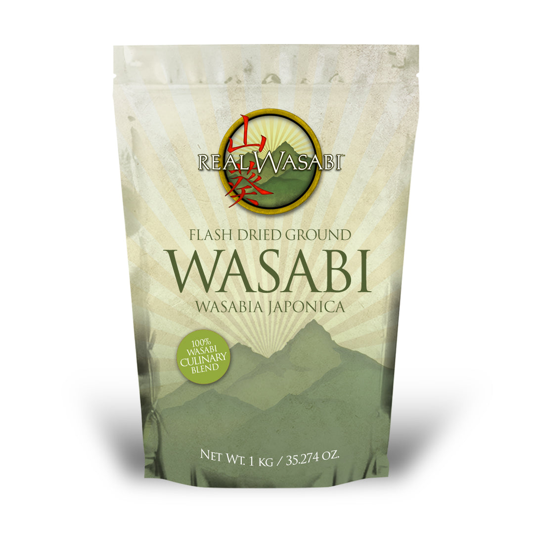 Real Wasabi Flash Dried Culinary Powder - Fiery Taste, Smooth Finish