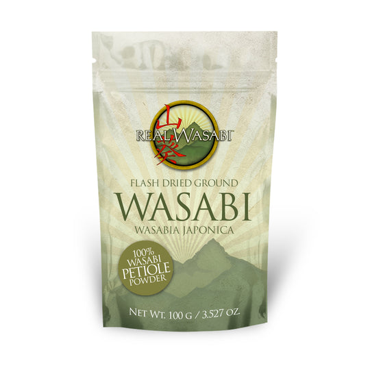 Real Wasabi™ Petiole (stem) Powder | Real Wasabi – Real Wasabi, USA
