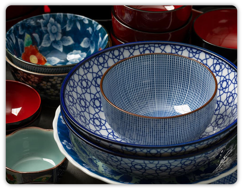 Handcrafted Japanese Bowls & Cups | Real Wasabi Tableware Collection